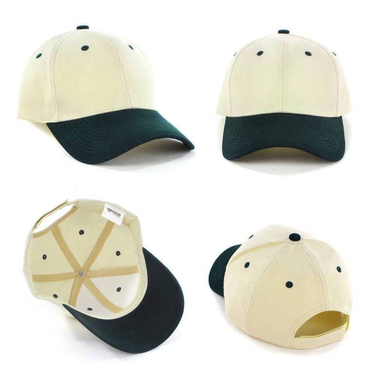 AH310 HBC two tone Cap- Grace Collection