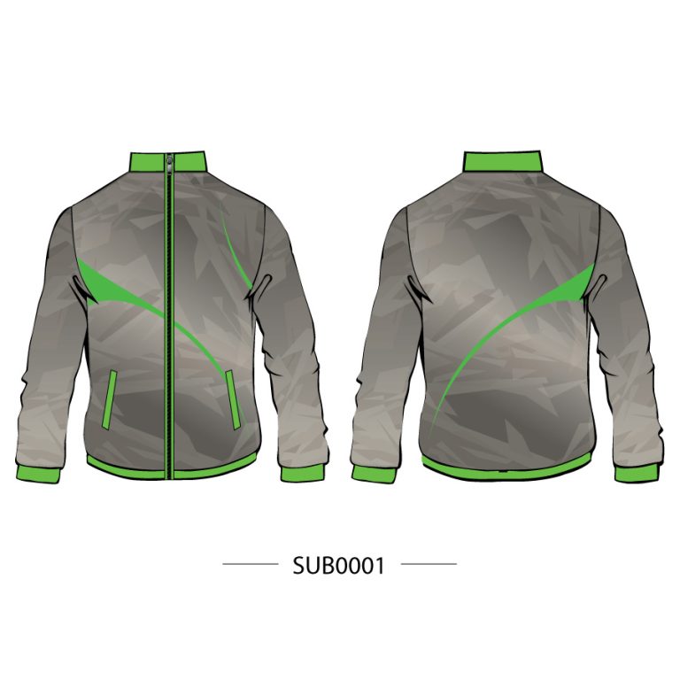 CE1800 Sublimated Track Suit Jacket - Grace Collection - Headwear, Bags ...