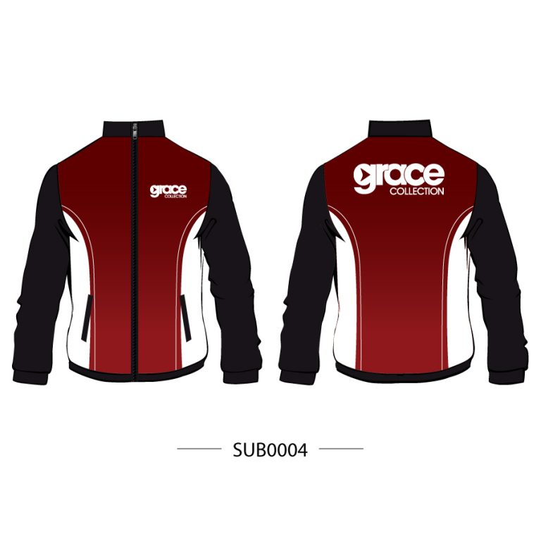 CE1800 Sublimated Track Suit Jacket - Grace Collection - Headwear, Bags ...
